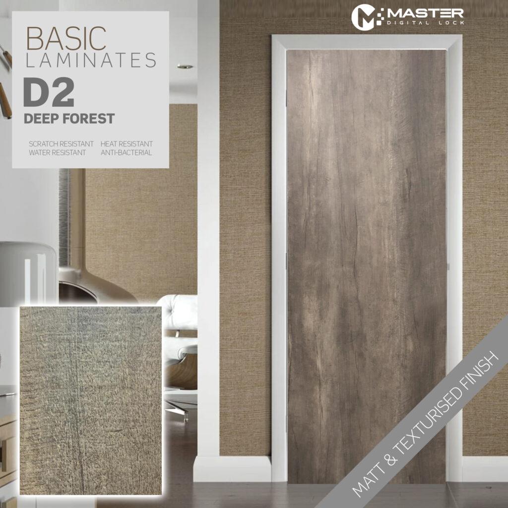 BASIC DEEP FOREST MAIN DOOR D2 - Master Digital Lock